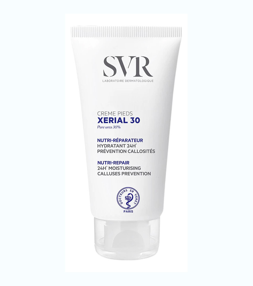 Разглаживающий крем для ног SVR "Xerial 30", увлажняющий, без парабенов, 50 мл