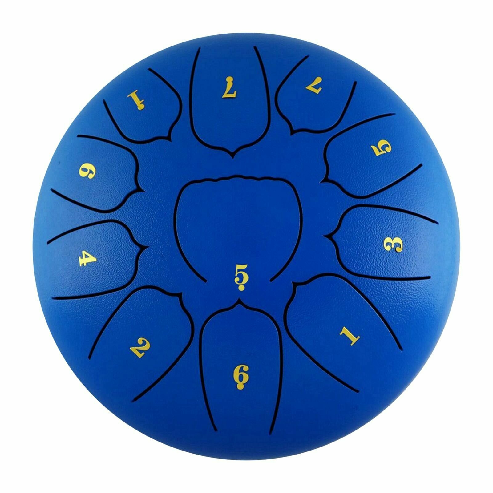 6-дюймовый стальной язычковый барабан 11 нот Handpan Drum с барабанной колотушкой Finger mediators перкуссия для медитации йоги