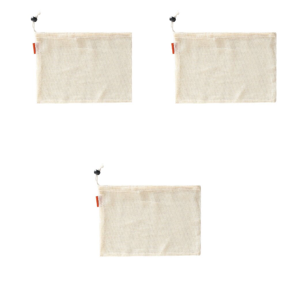 3 фруктовых сетчатых мешка, шнурок на шнурке, овощная хлопчатобумажная сетчатая сумка для хранения, точечная хлопчатобумажная сетчатая тканевая сумка-маленькая