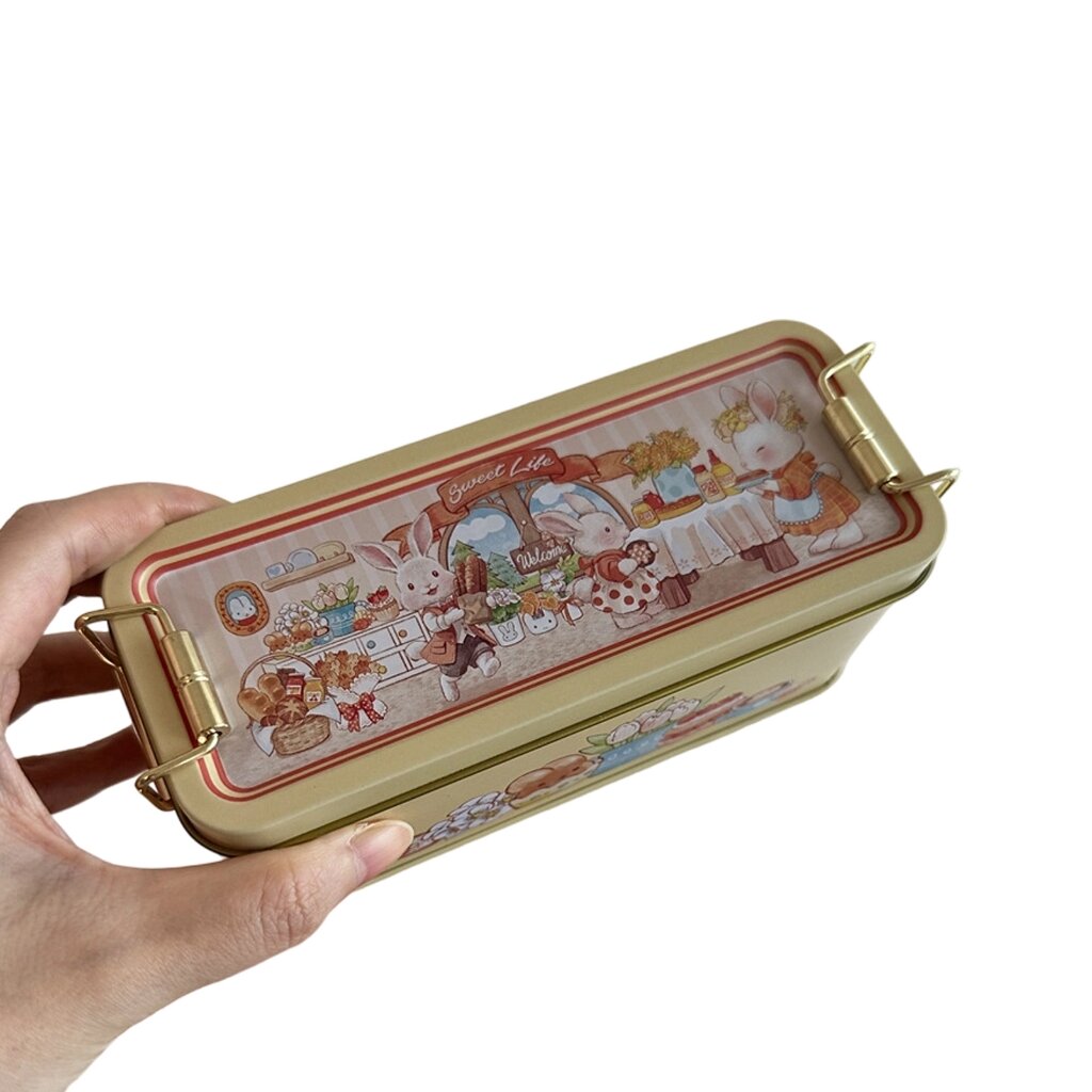 Дизайн Многоразовой Металлической Подарочной Коробки Rustics Для Вечеринок