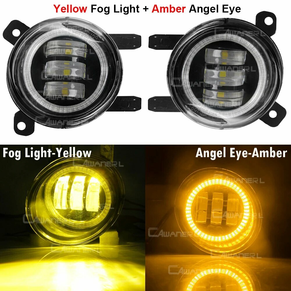 2 X автомобильные противотуманные фары «ангельские глазки» светодиодные дневные ходовые огни DRL для BMW F30 F34 F31 316i 320i 316d 325d 330d 318d 320d 335d 328i 335i With Angel Eye
