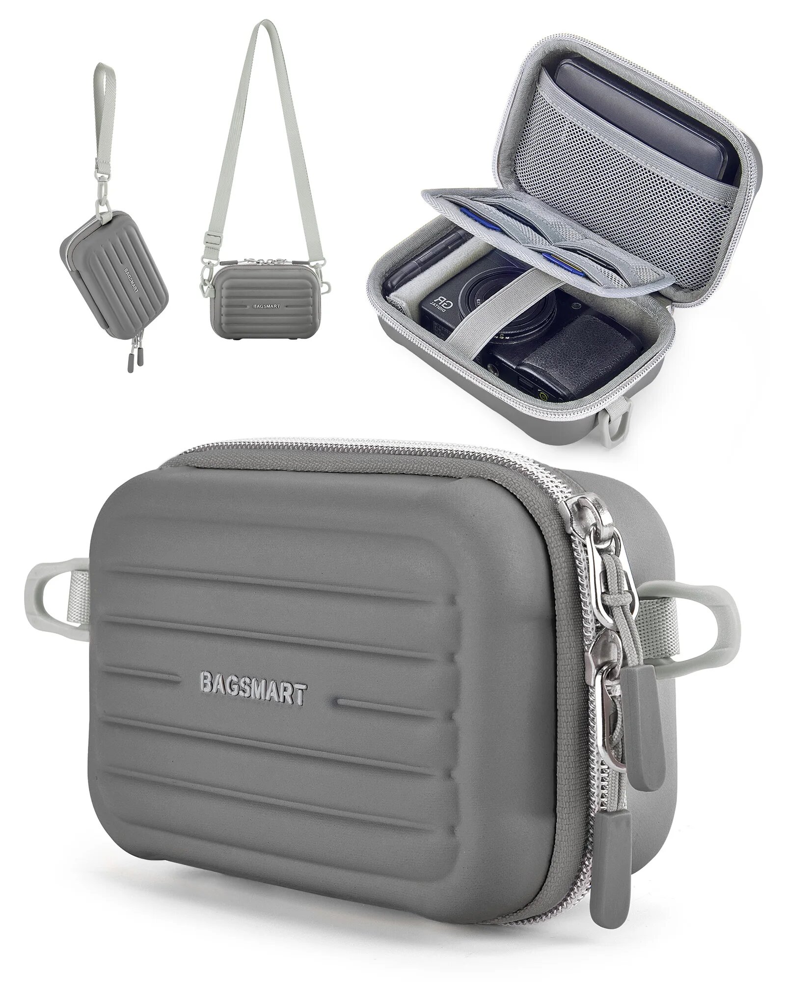 BAGSMART Чехол для камеры, темно-серый