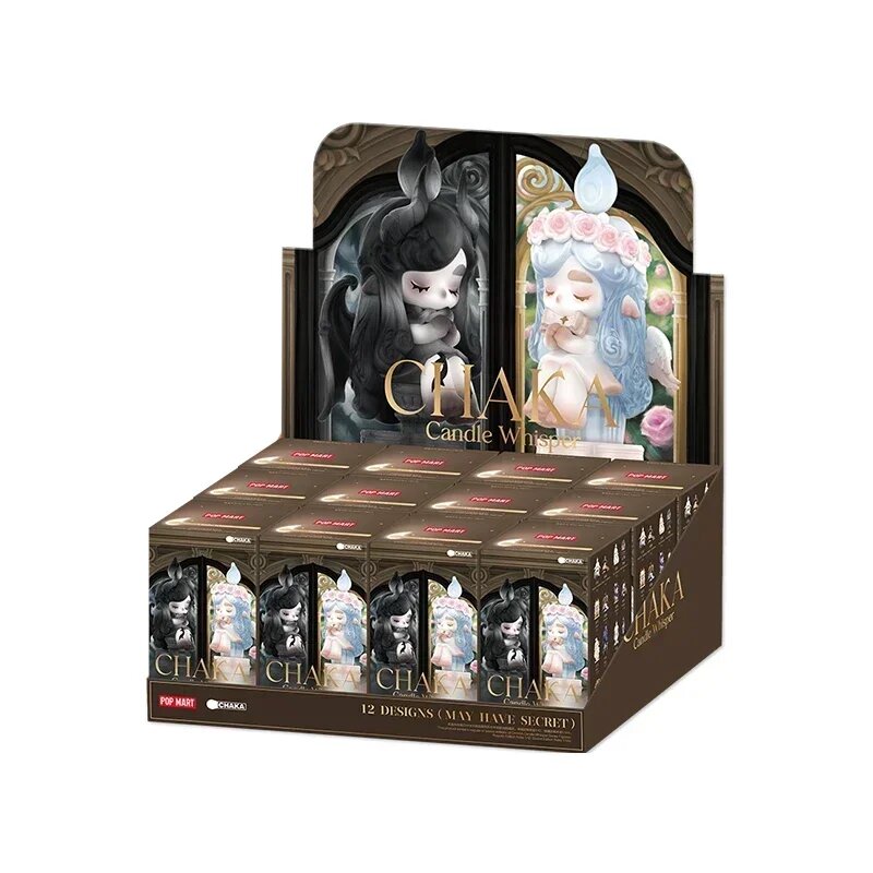 POP MART CHAKA Свеча Шепот, 12 Blind Boxes
