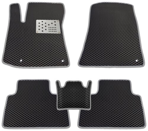 Автоковрики AutoTORO из ЭВА/EVA/ЕВА для Toyota Land Cruiser Prado (J120 ...