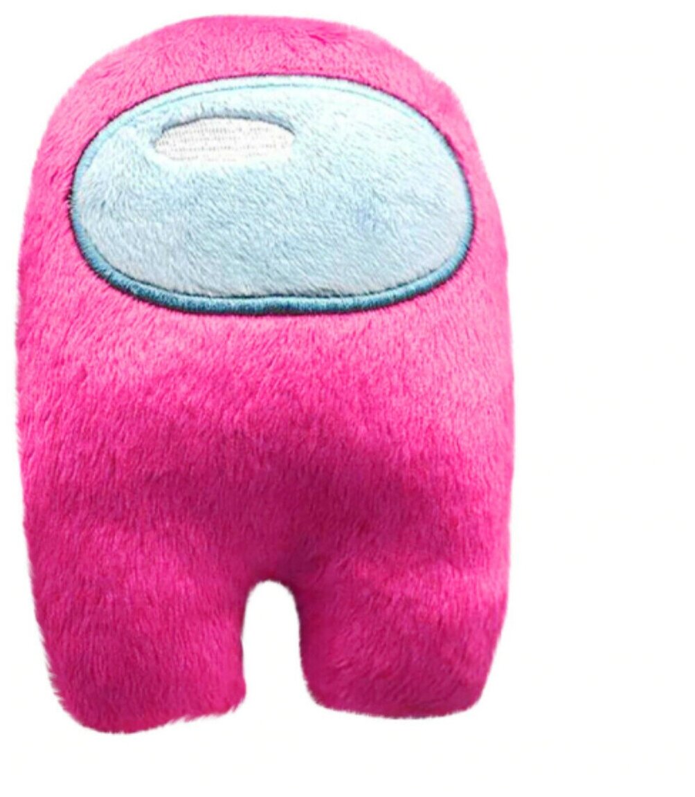 Мягкая плюшевая игрушка "Among Us" розовая, 20 см