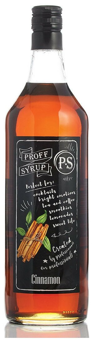 Сироп ProffSyrup PS Cinnamon (Корица), 1л