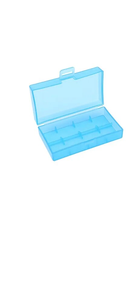 Бокс для хранения аккумуляторов 2 x 18650, Кейс для двух аккумуляторов формата 18650