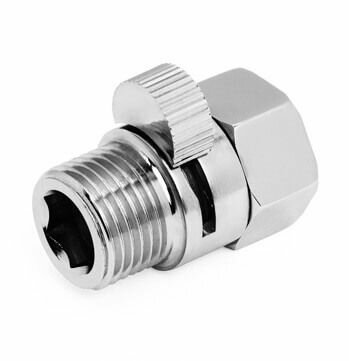 Кран тонкой регулировки воды хромированный мини 1/2 х 1/2 дюйма F-M