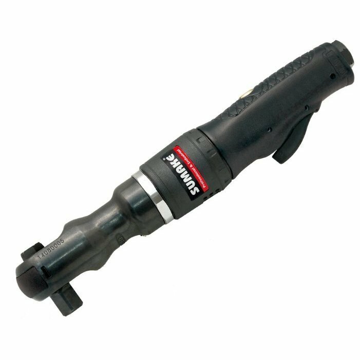 Пневмотрещотка силовая SUMAKE ST-55548 1/2"с композитным корпусом, 136Н/м, 225об/мин, 113л/мин, 1,24кг, 307мм