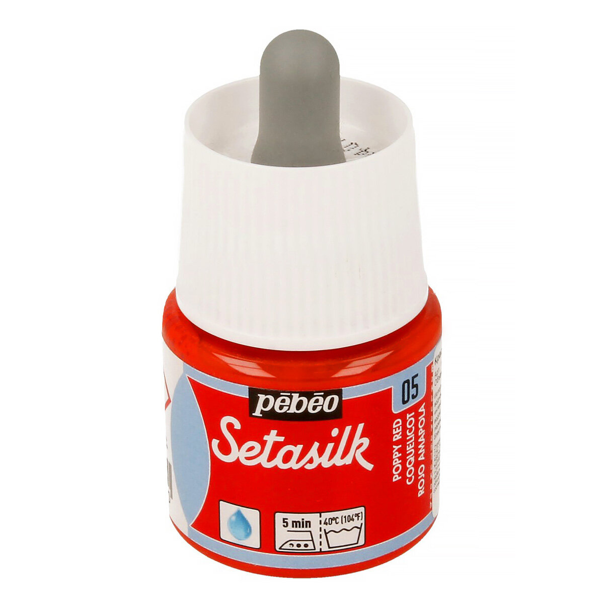 Краска по шелку "PEBEO" Setasilk 45 мл 181-005 красный мак
