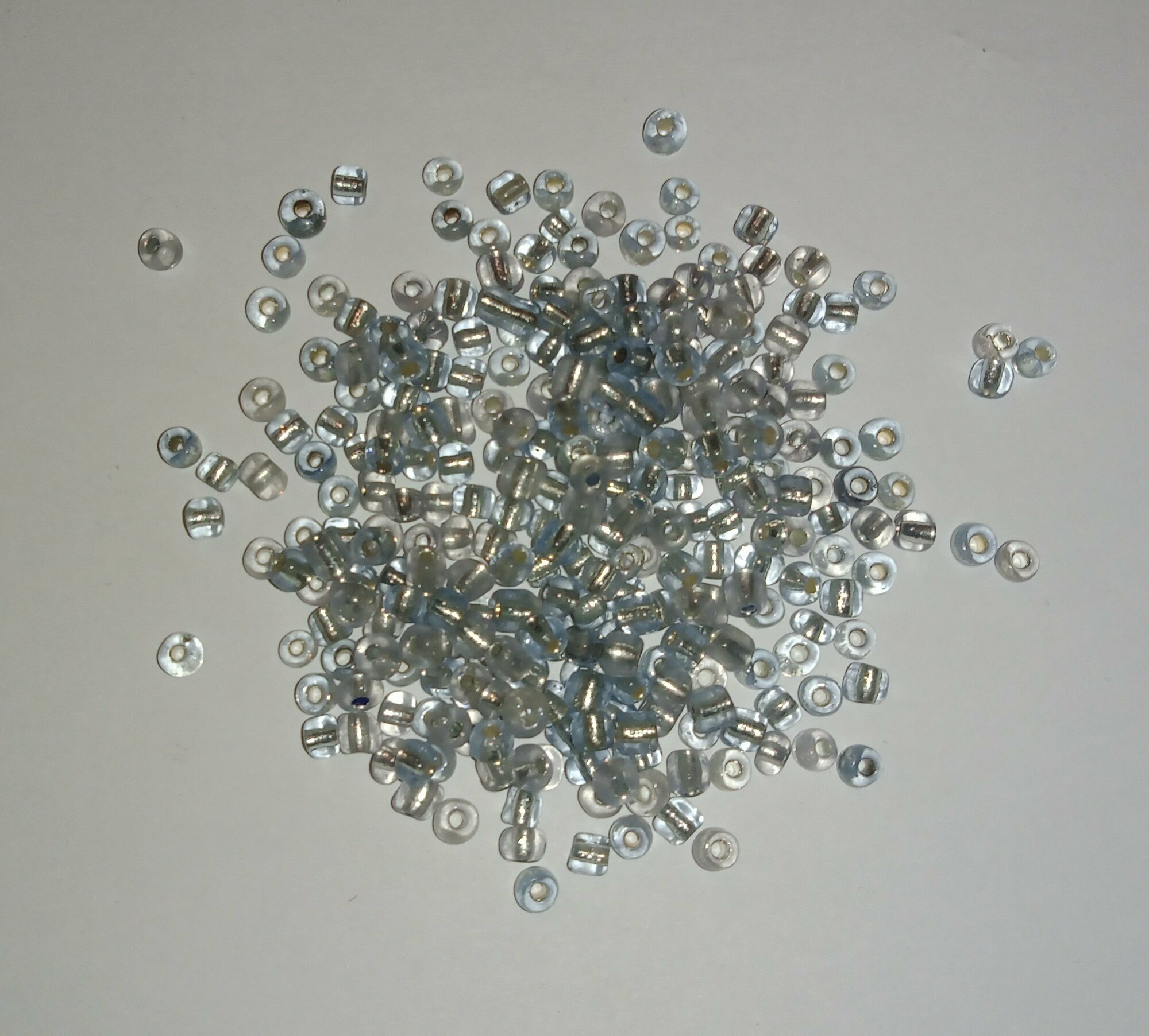 Набор крупного разноразмерного бисера для рукоделия, 20 гр