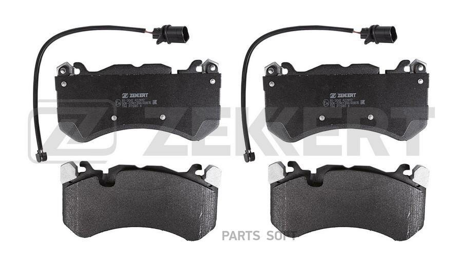 ZEKKERT BS-3042 Колодки торм. диск. передн. Audi A6 III IV 06- A7 10- ()