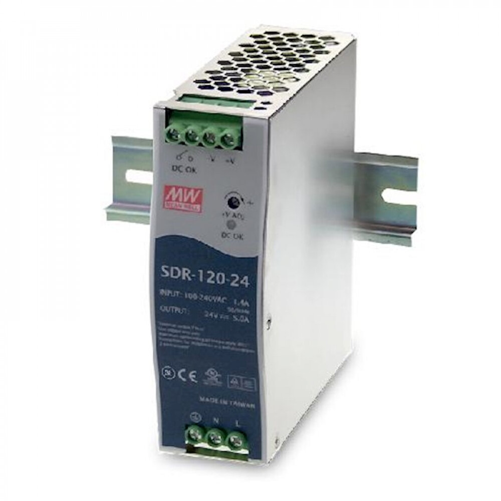 Источник питания Mean Well SDR-120-24