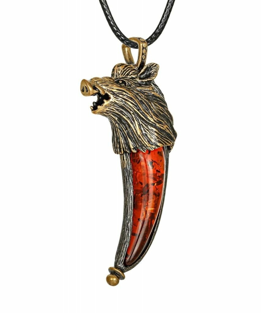 Подвеска, янтарь