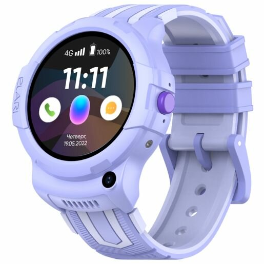 Смарт-часы Elari 4G Wink Android 8.1. Цвет: лиловый.