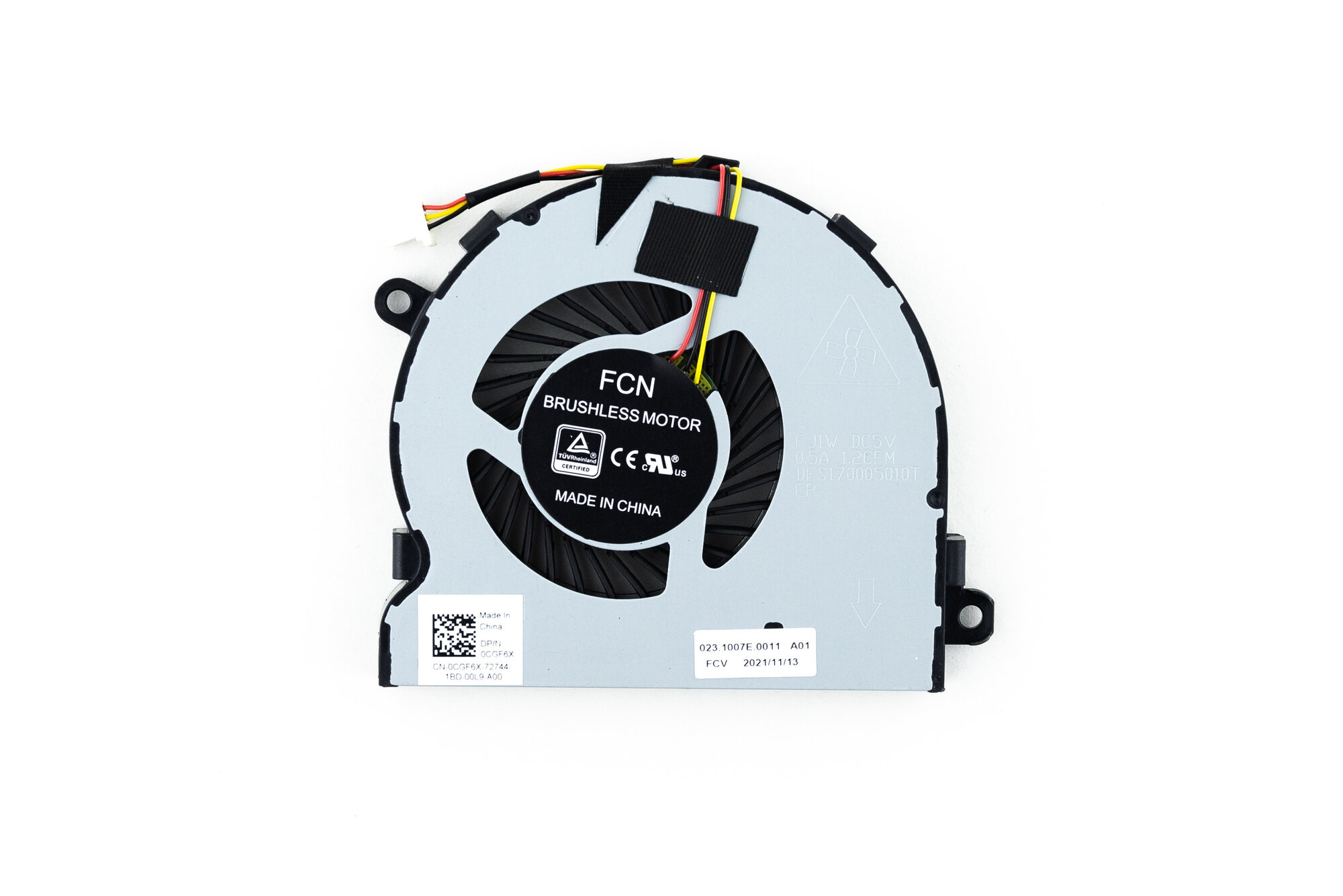 Вентилятор/Кулер для ноутбука Dell 3467 3576 3567 ORG p/n: CGF6X 0CGF6X