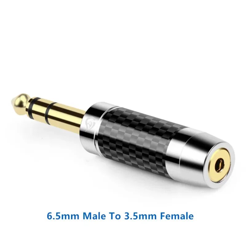 Аудиоадаптер 6.5 мм Male - 3.5 мм Female