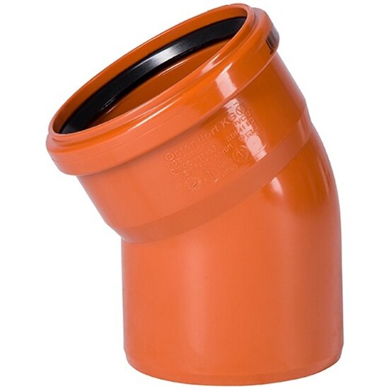 Отвод Ostendorf KGB (НПВХ), Дн 110х30гр б/нап в/к , 220210