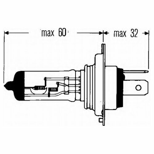 Лампа накаливания Hella 8GJ002525511