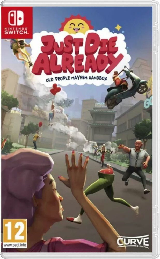 Just Die Already: Old People Mayhem Sandbox [Nintendo Switch, русские субтитры]