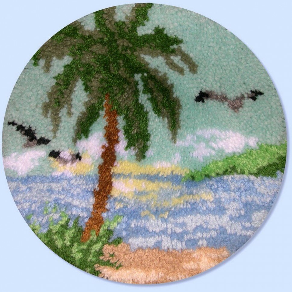 Набор - ковровая техника MCG Textiles #37654 Palm Tree - Пальма, 45.7 см