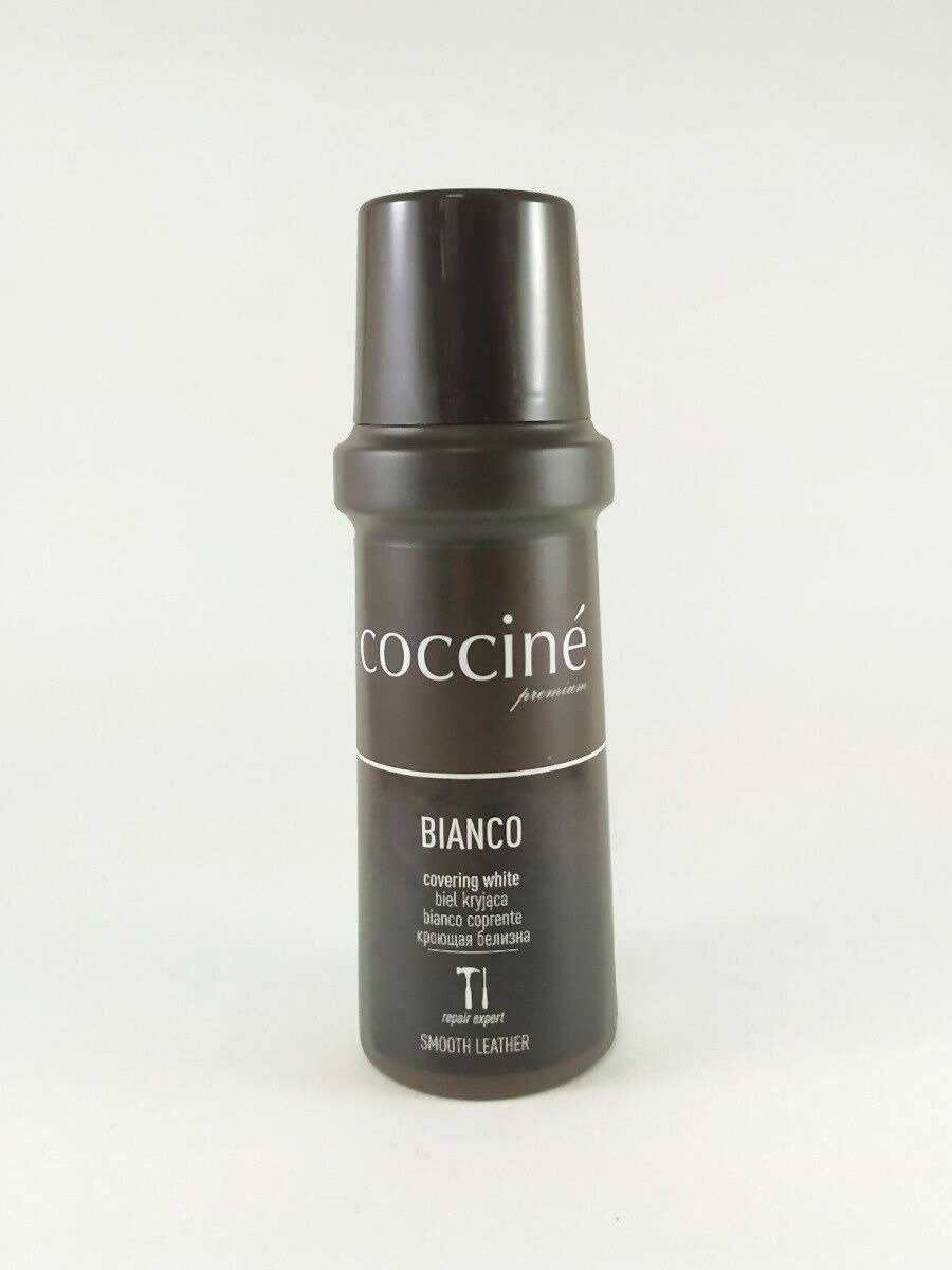 Белая паста для обуви Coccine, 75 мл