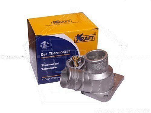Термостат ваз 1117-19 (85*с) кр+термоэлемент (с 2003 г.) kraft (1118-1306010)