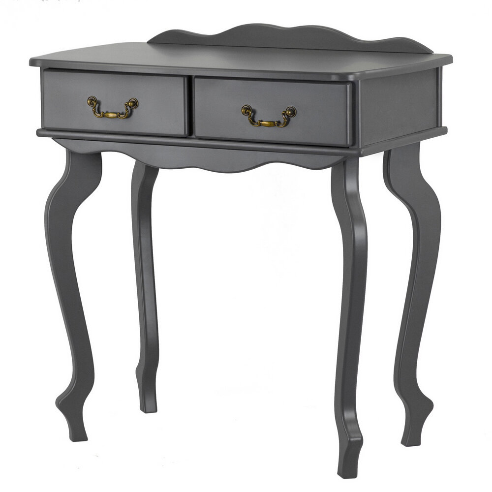 Консоль Мебелик Берже 21 серый графит Размеры: Высота 860мм Глубина 460мм Ширина 800мм