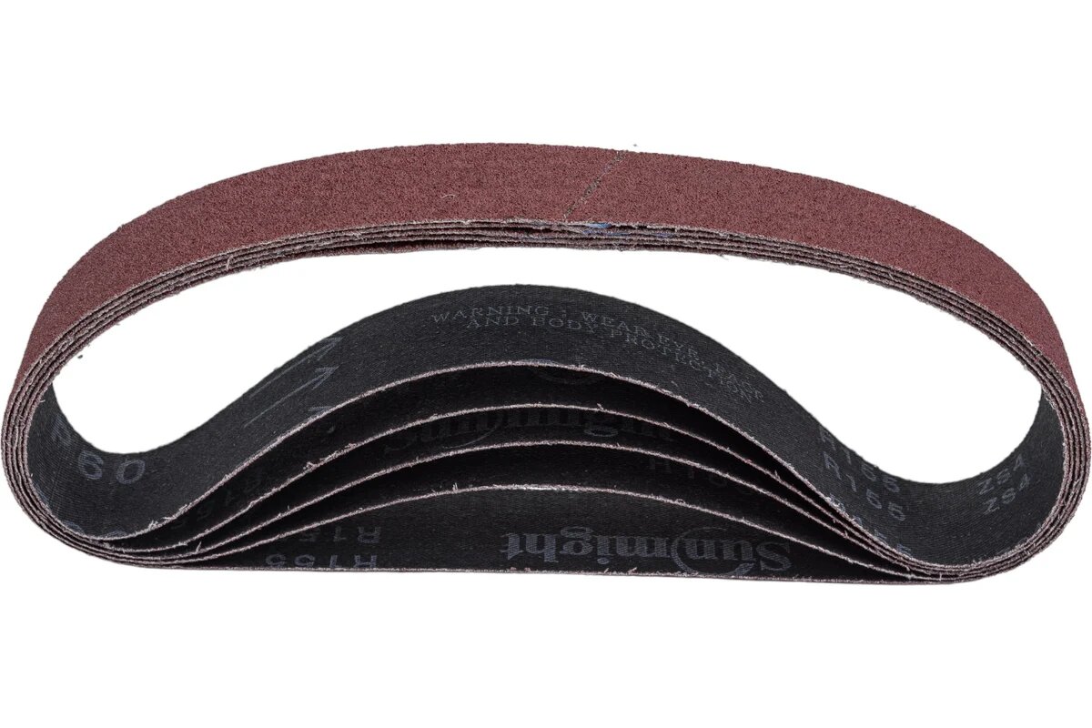 Сегмент-Абразив Лента на ткани для электроинструмента, набор 5 шт, 30x533 мм Р60