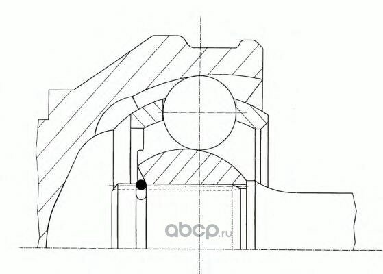ШРУС внутренний Lobro 302 287 – для плавной передачи крутящего момента
