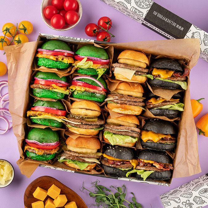 Бокс мини-бургеров премиум #18