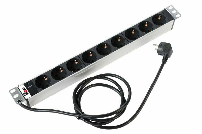 Блок распределения питания Rem R-16-9S-I-440-3 гор. размещ. 9xSchuko 16A Schuko 3м