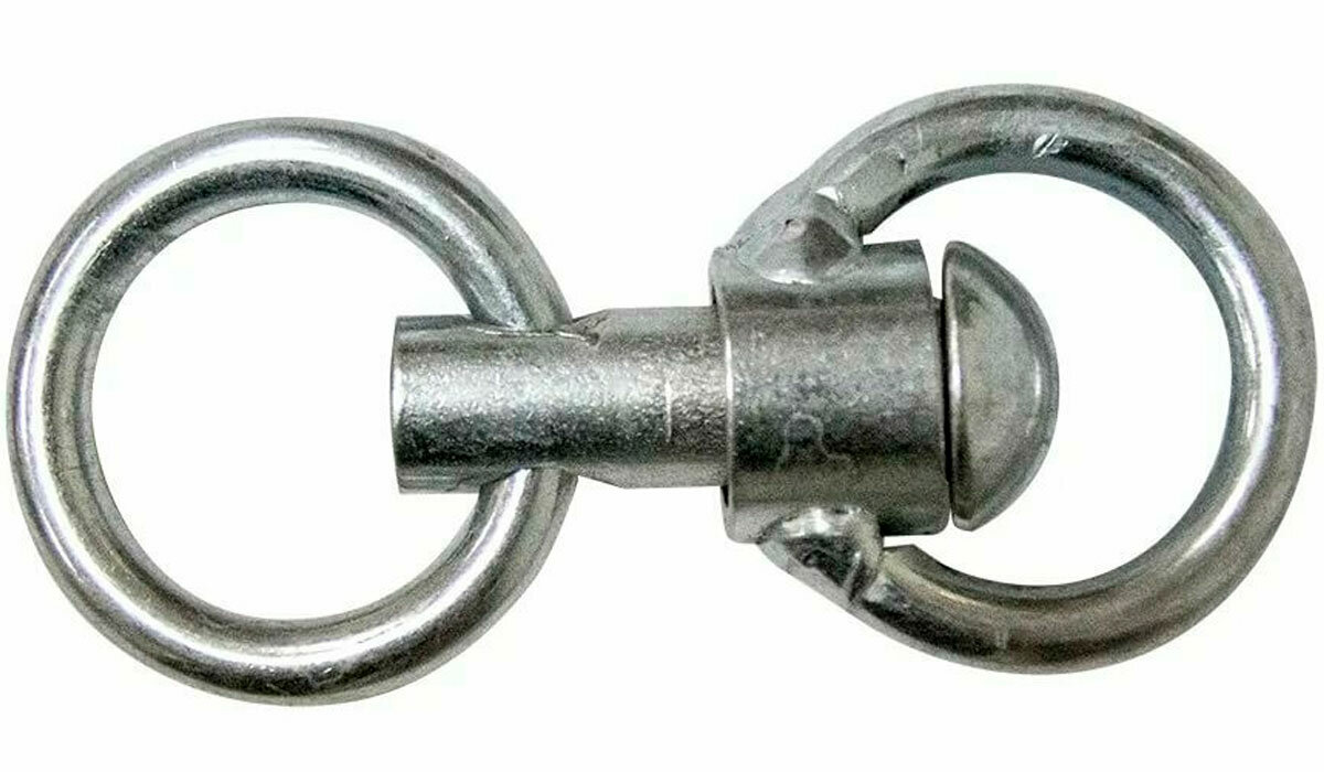 Вертлюг неразборный Каскад № 3 большой (1 шт)