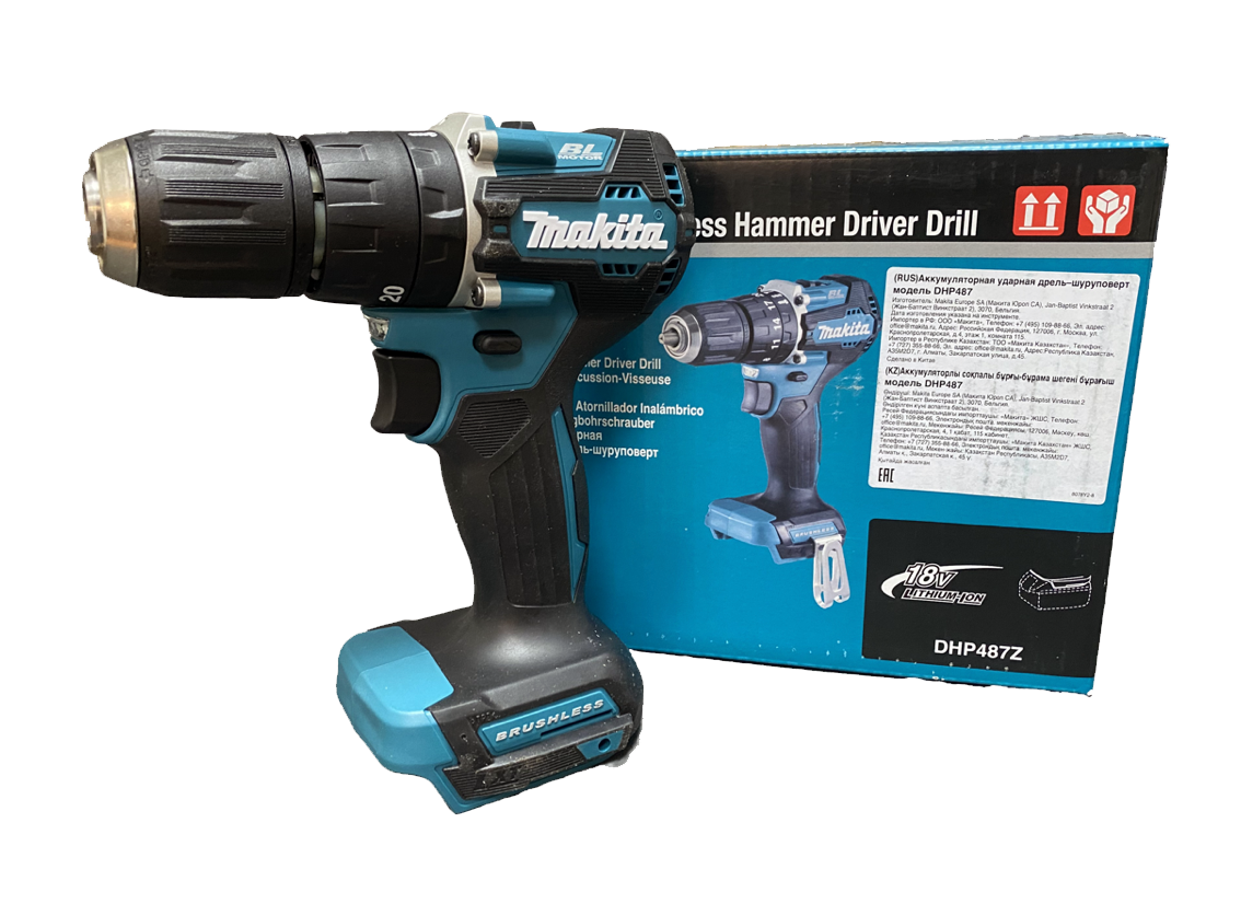 Ударная дрель-шуруповерт Makita DHP487Z