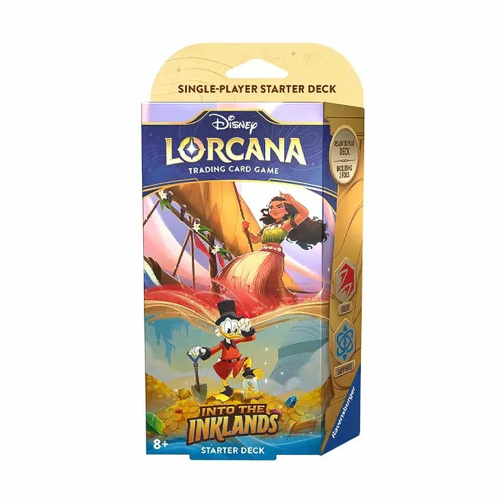 Disney Lorcana TCG: Стартовая колода Ruby & Sapphire издания Into the Inklands на английском
