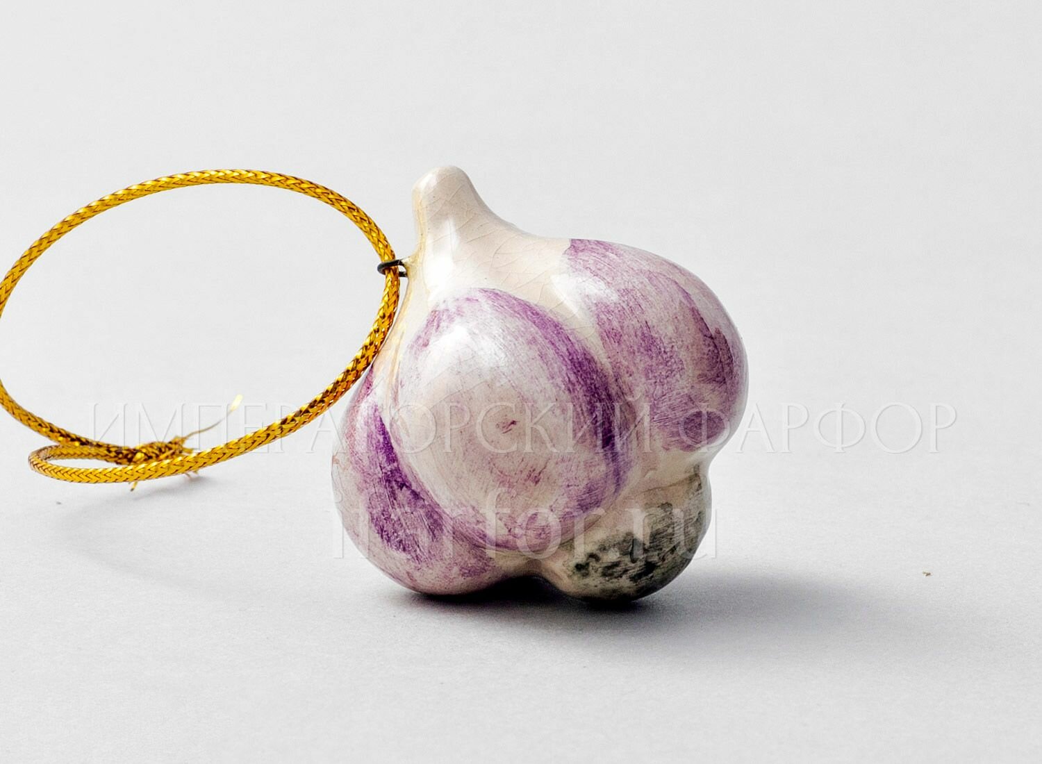 Елочная игрушка Чеснок мини