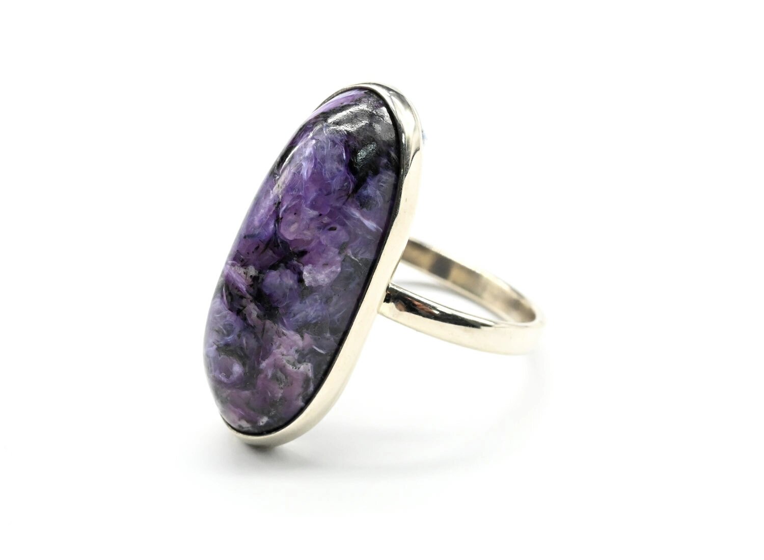 Кольцо, чароит