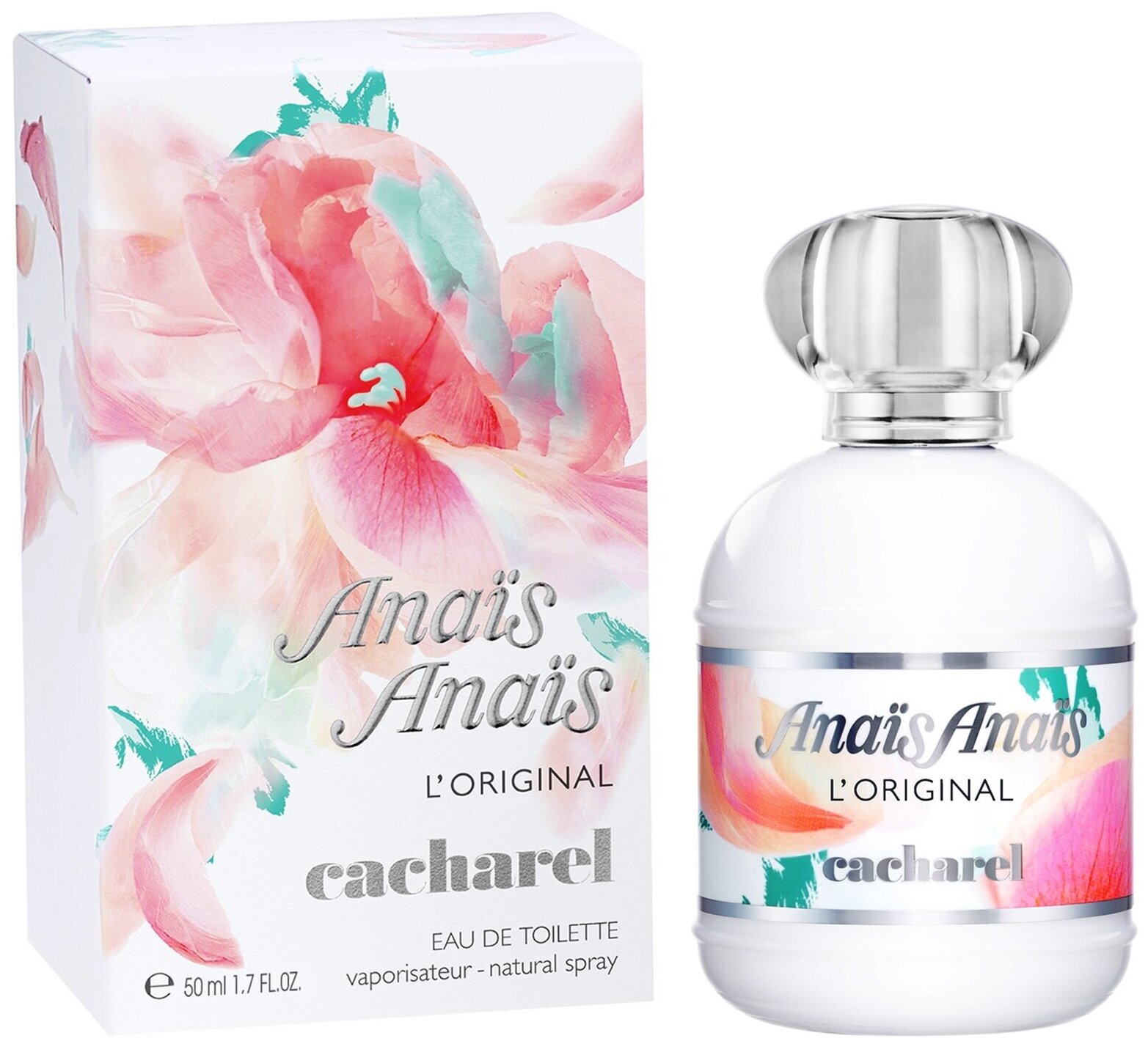 Cacharel Anais Anais L`Original Eau de Toilette туалетная вода 50 мл. аромат для женщин (ref.143)