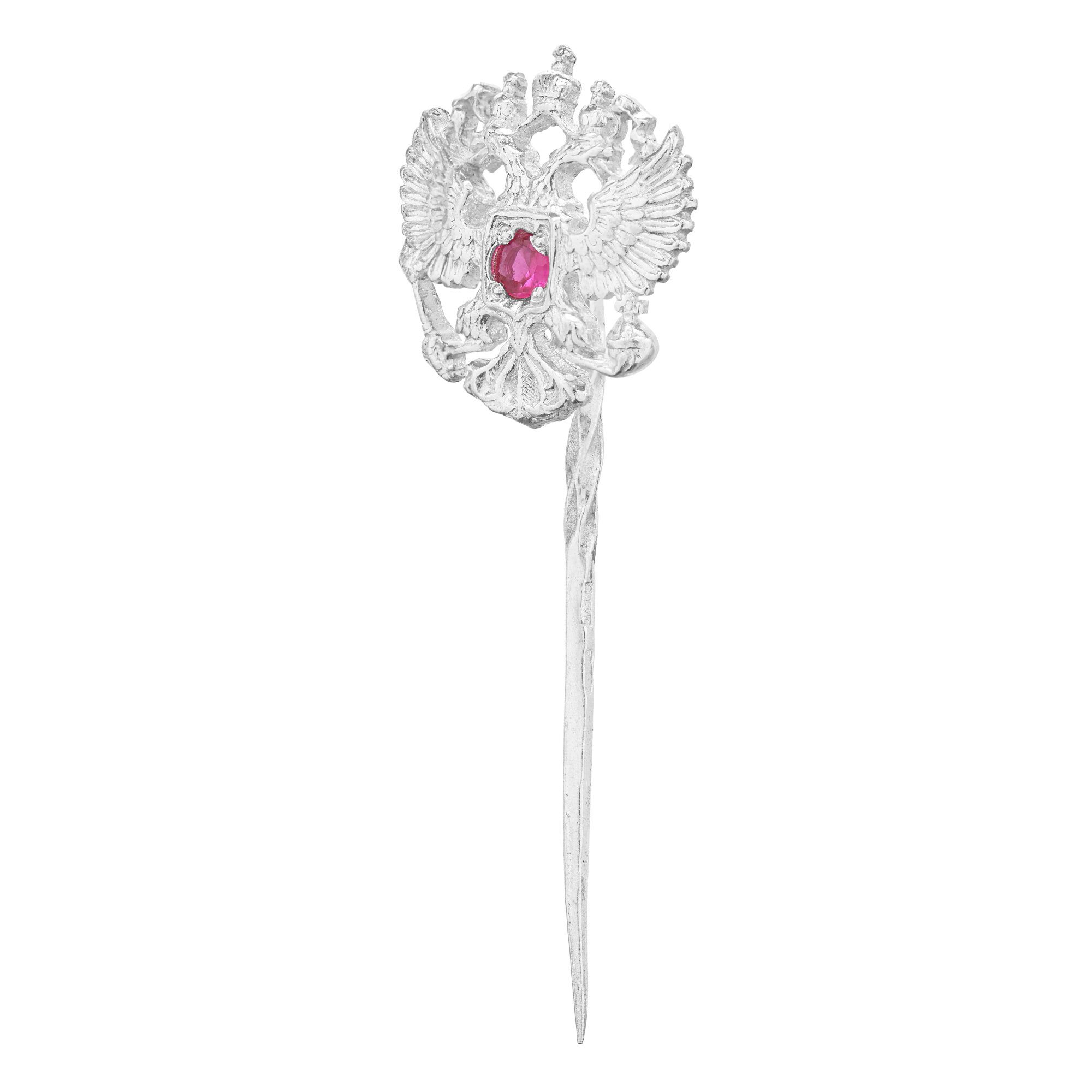 Брошь, серебро, 925 проба