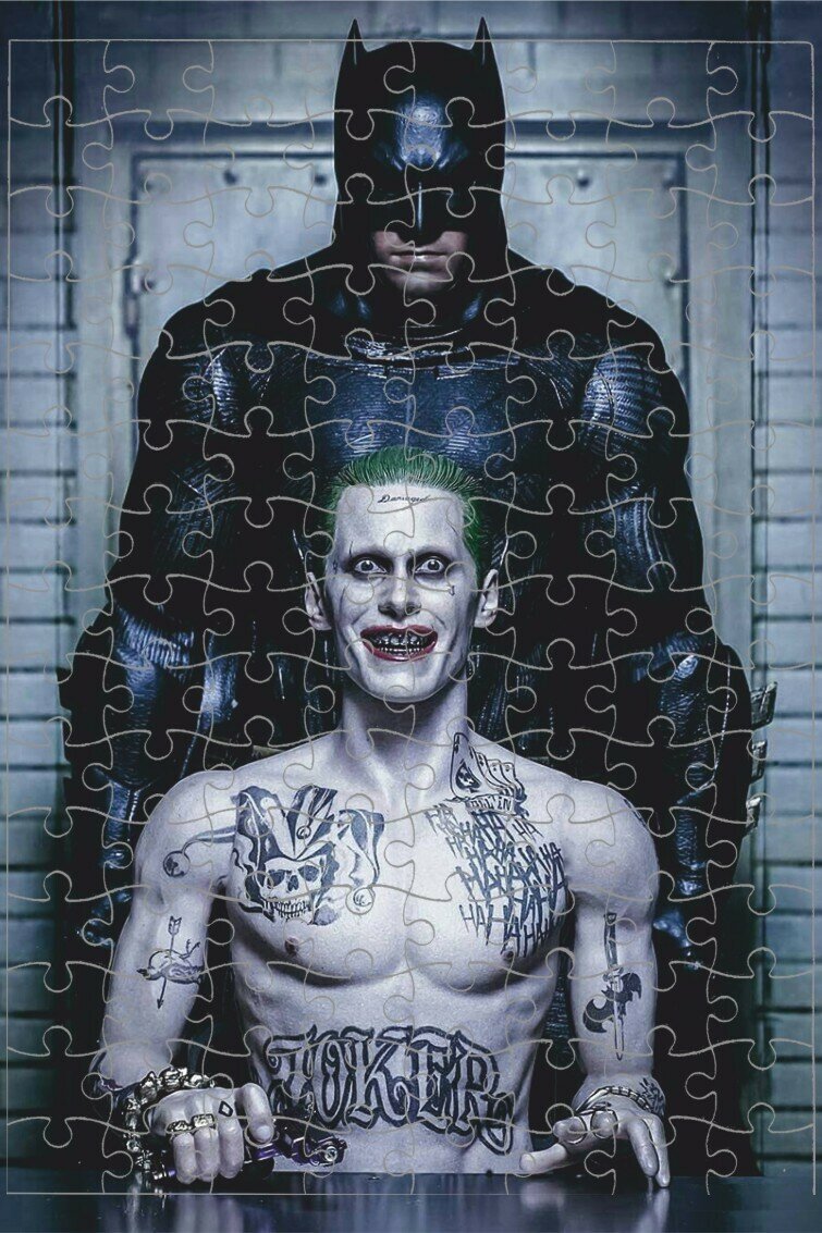 Пазл BUGRIKSHOP взрослым принт А3 "Джокер, Joker" - J0006