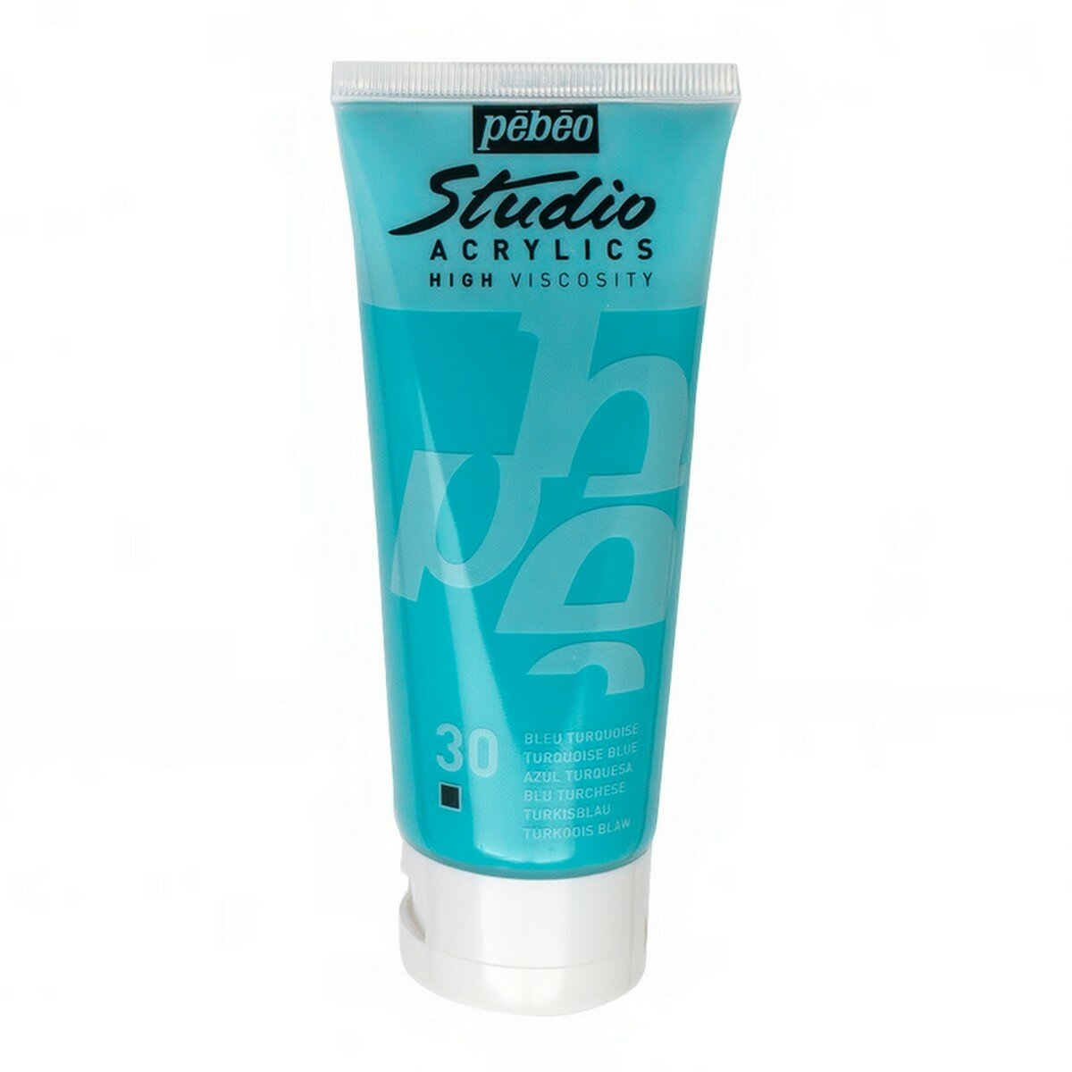 Краска акриловая PEBEO Studio Acrylics 100 мл, цв. бирюзовый