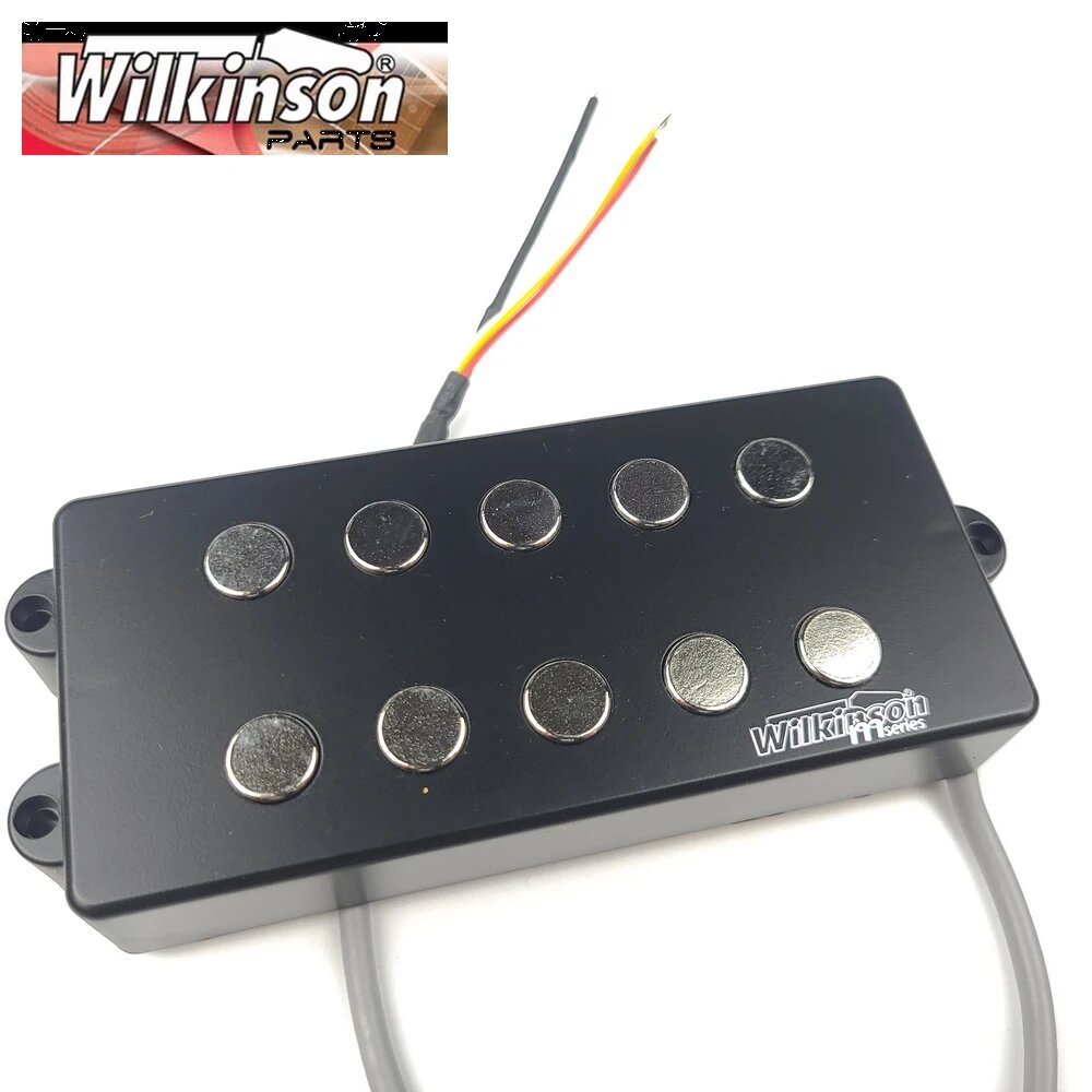 Wilkinson Lic 5-струнный электрический бас-гитарный звукосниматель для пятиструнных звукоснимателей BigSound Fit Musicman Bass WOM5