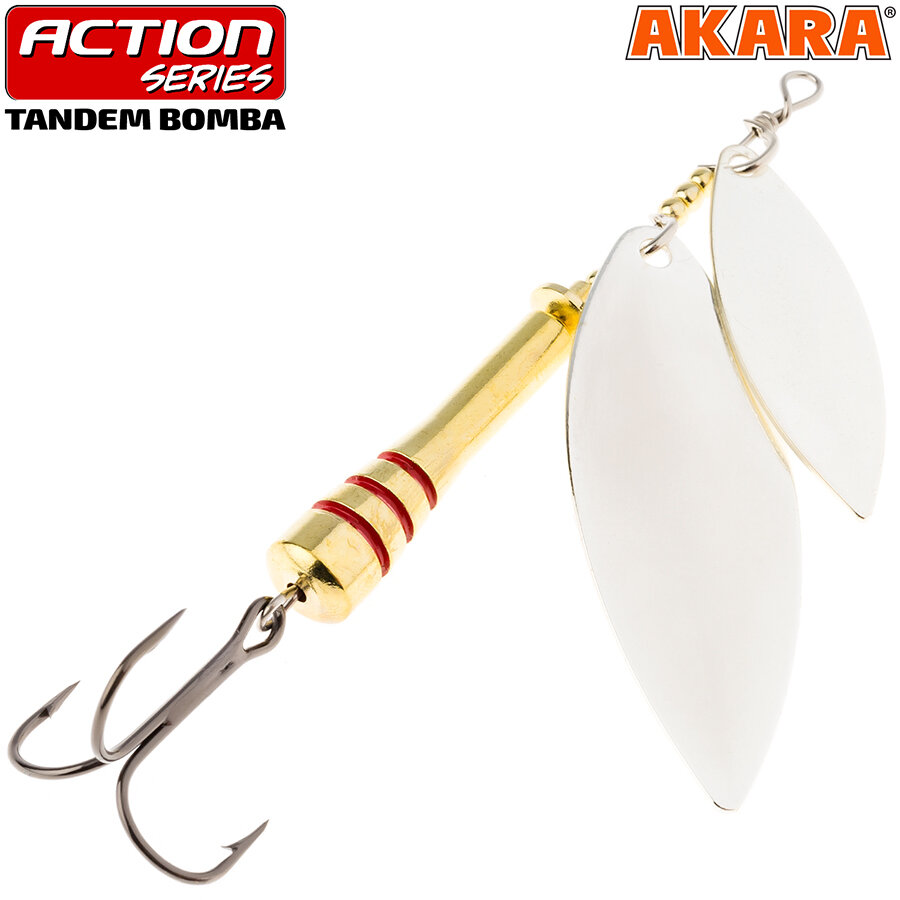 Блесна вращ. Akara Action Series Tandem Bomba 2/4 21 гр. 5/7 oz. A19