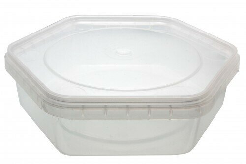 Контейнер 500мл "Сота" Курган-Пак, ПП с крышкой (1 шт/упак, 125 шт/кор)