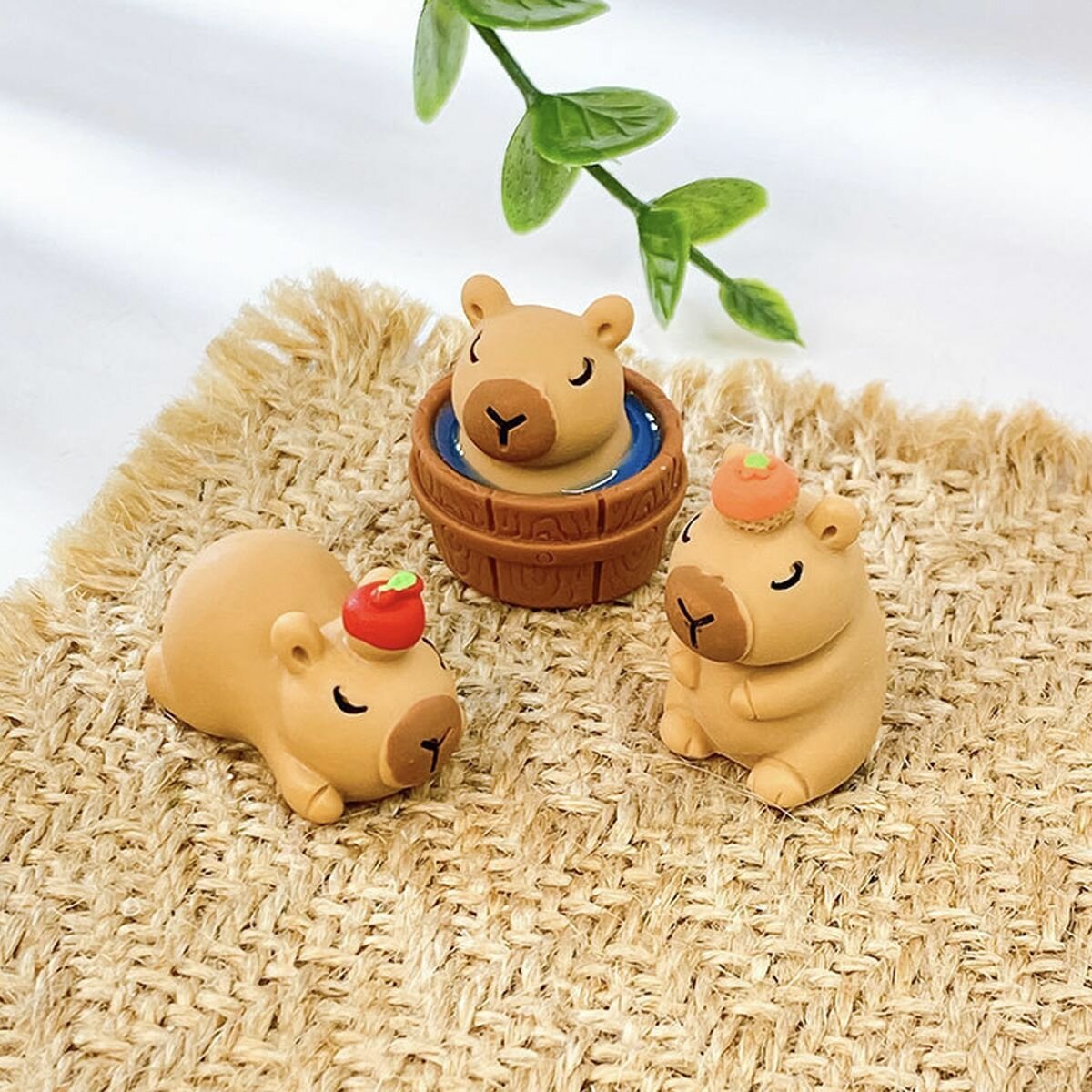 Мини фигурки Капибары 2,5см (3шт)