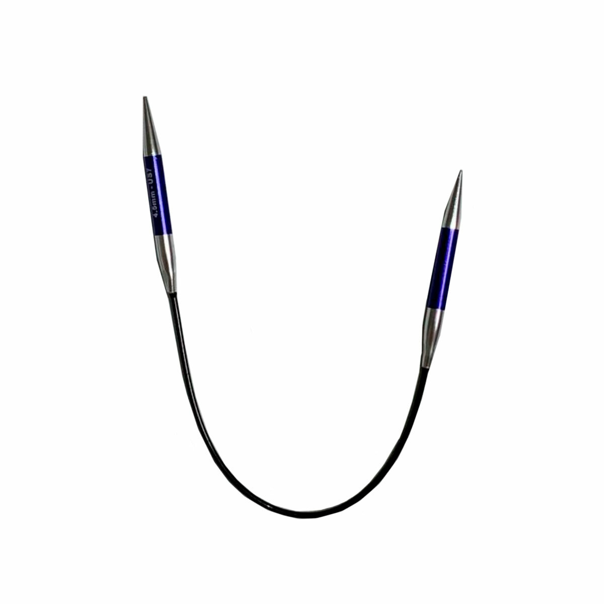 Спицы круговые укороченные "Zing" 4,5мм/22,5см, KnitPro, 47089
