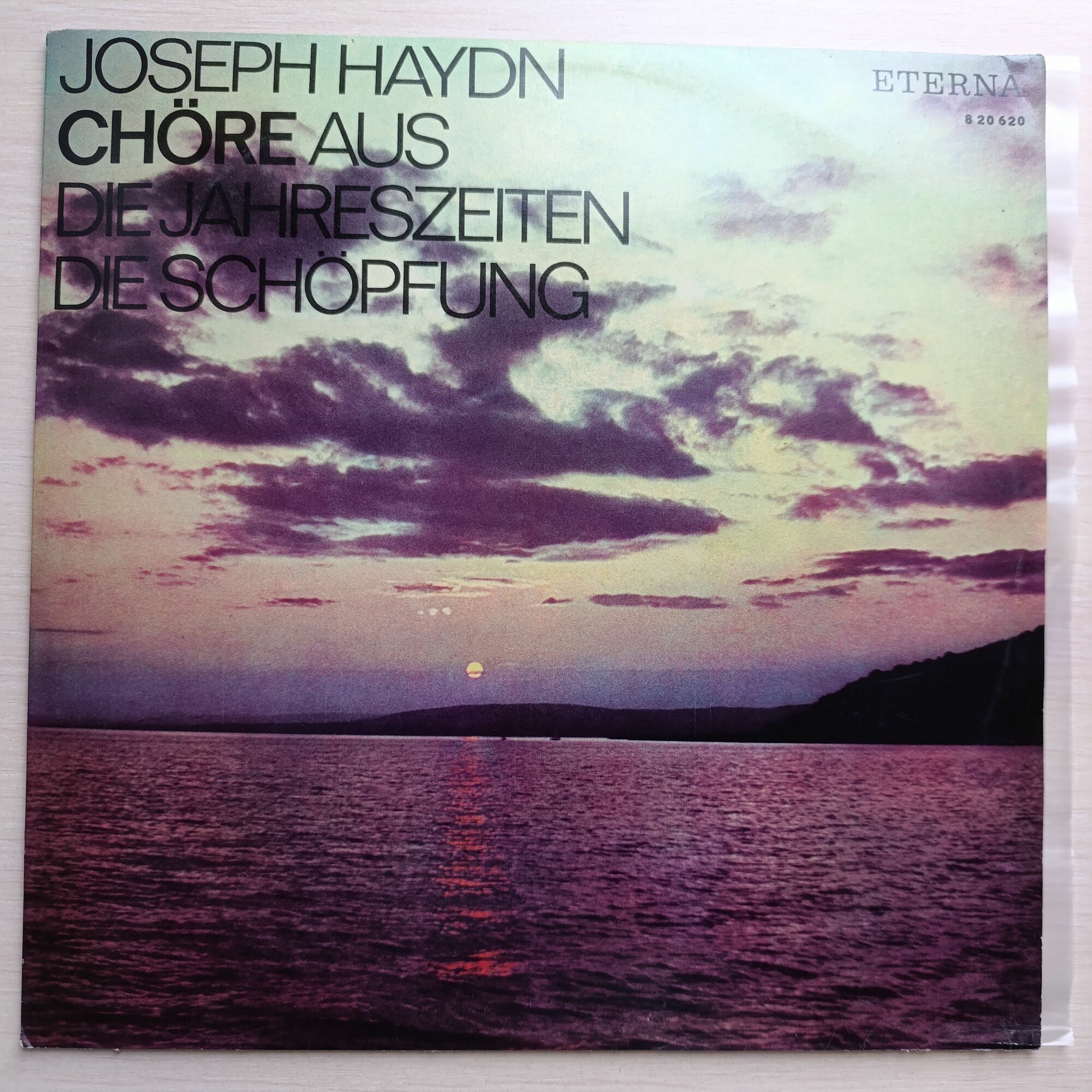 Виниловая пластинка "NM+". 1967. Joseph Haydn: Chore Aus Die Jahreszeiten: "Die Schopfung/Времена года (фрагменты)". LP12". Редкость!