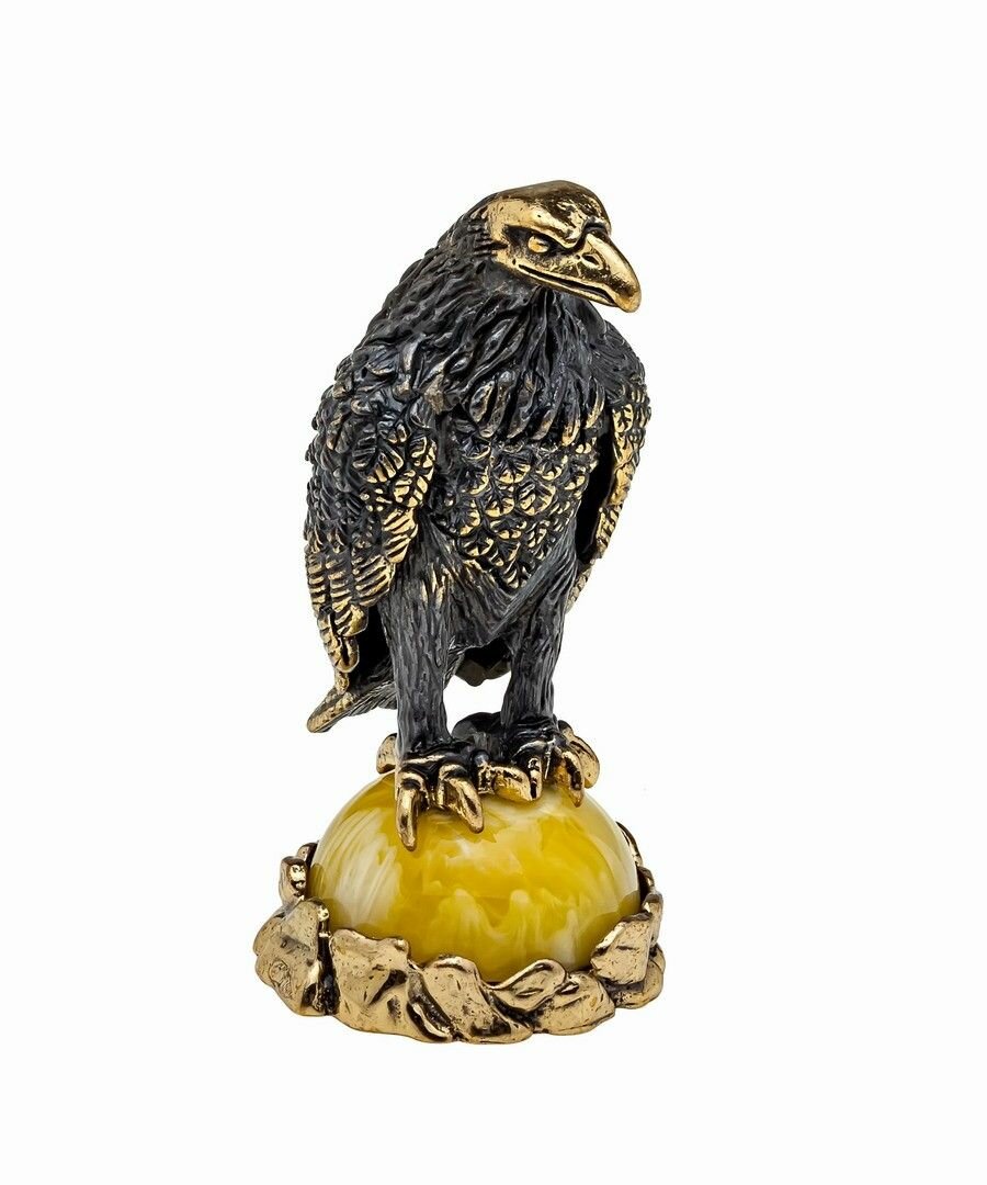 Статуэтка Птица Ворон на гнезде 1139