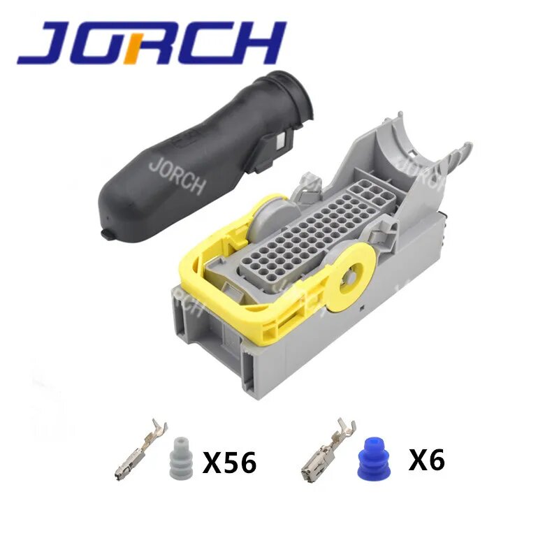 Разъем Jorch 62 Pin, Color: 2-1418883-1