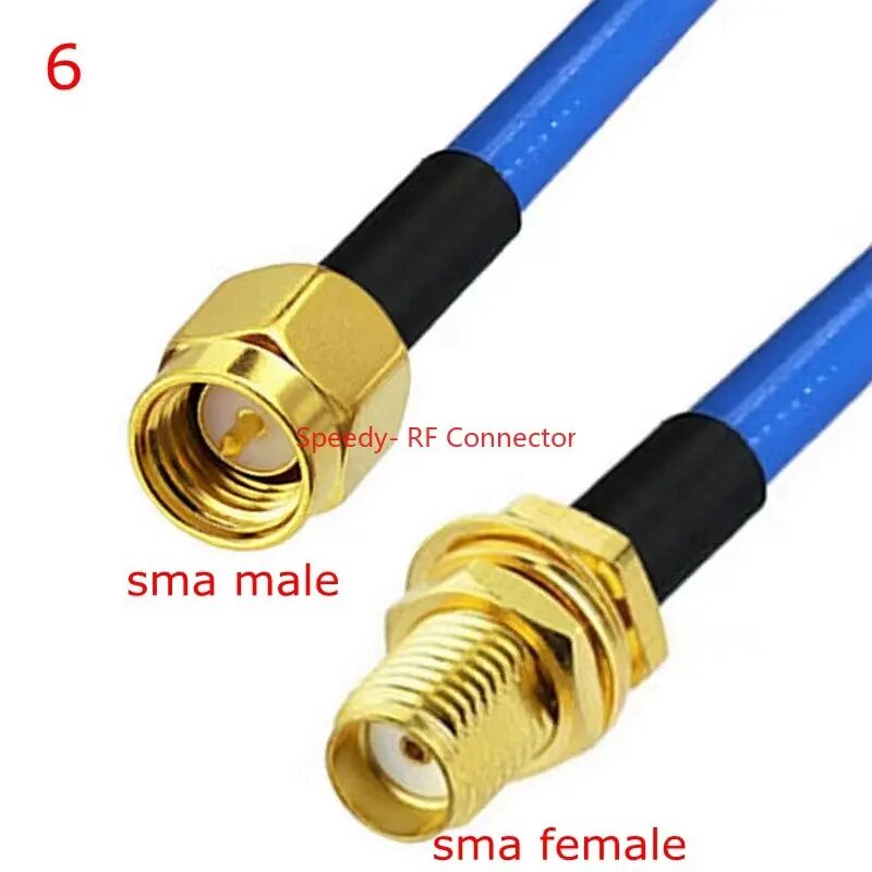 RG402 коаксиальный кабель SMA-SMA ATXD 15CM, type6